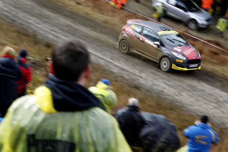 British Rally Championship | Scorching pace from Solberg in Scotland