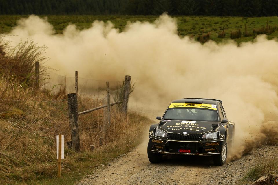 Probite British Rally Championship | Double top as Swedish star ...
