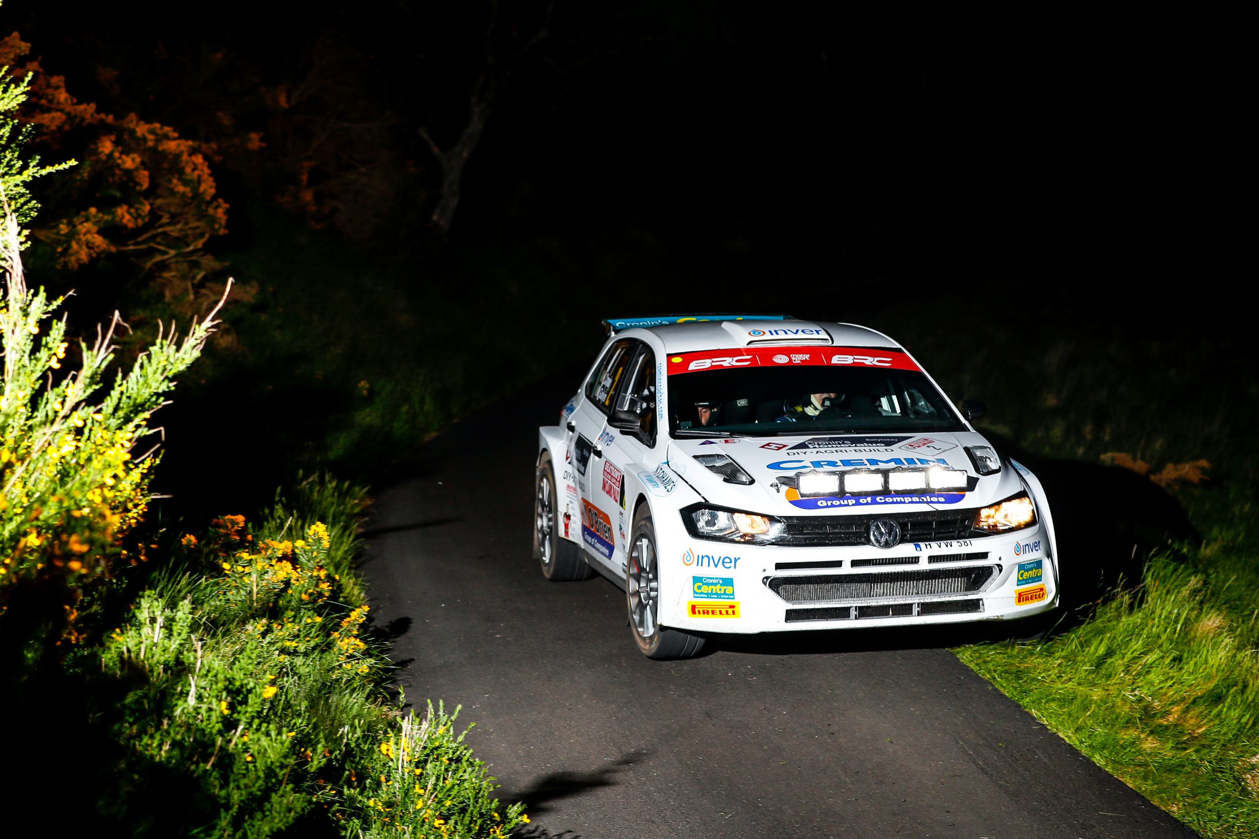 Probite British Rally Championship | King Cronin storms into Jim Clark ...