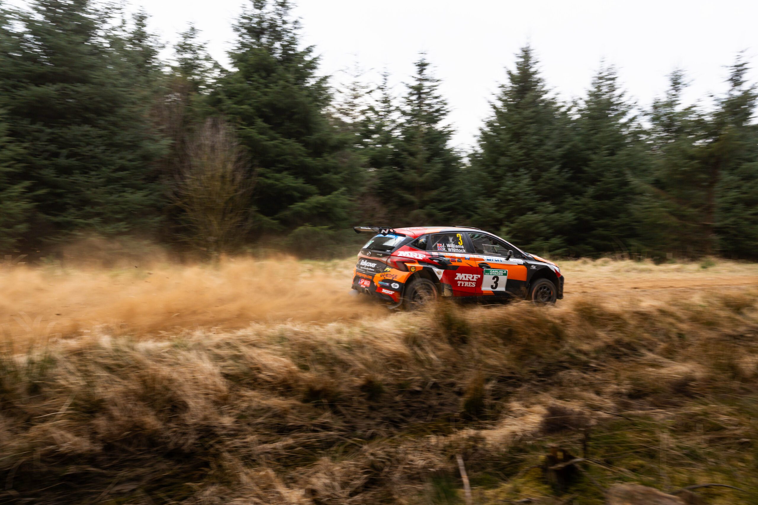 British Rally Championship | Williams makes a point on the Carlisle Stages