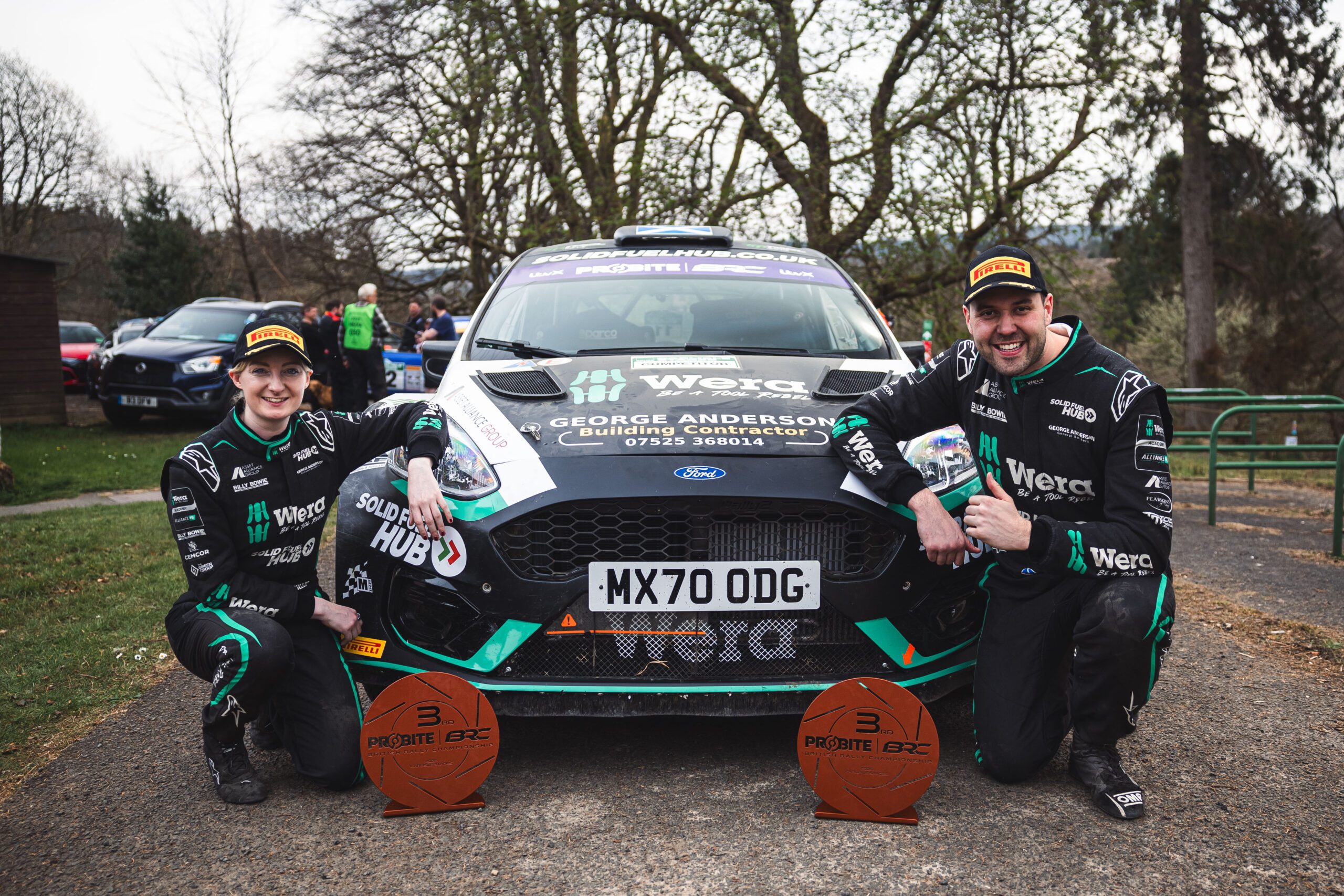 Probite British Rally Championship | Podium for Pearson proves BRC progress