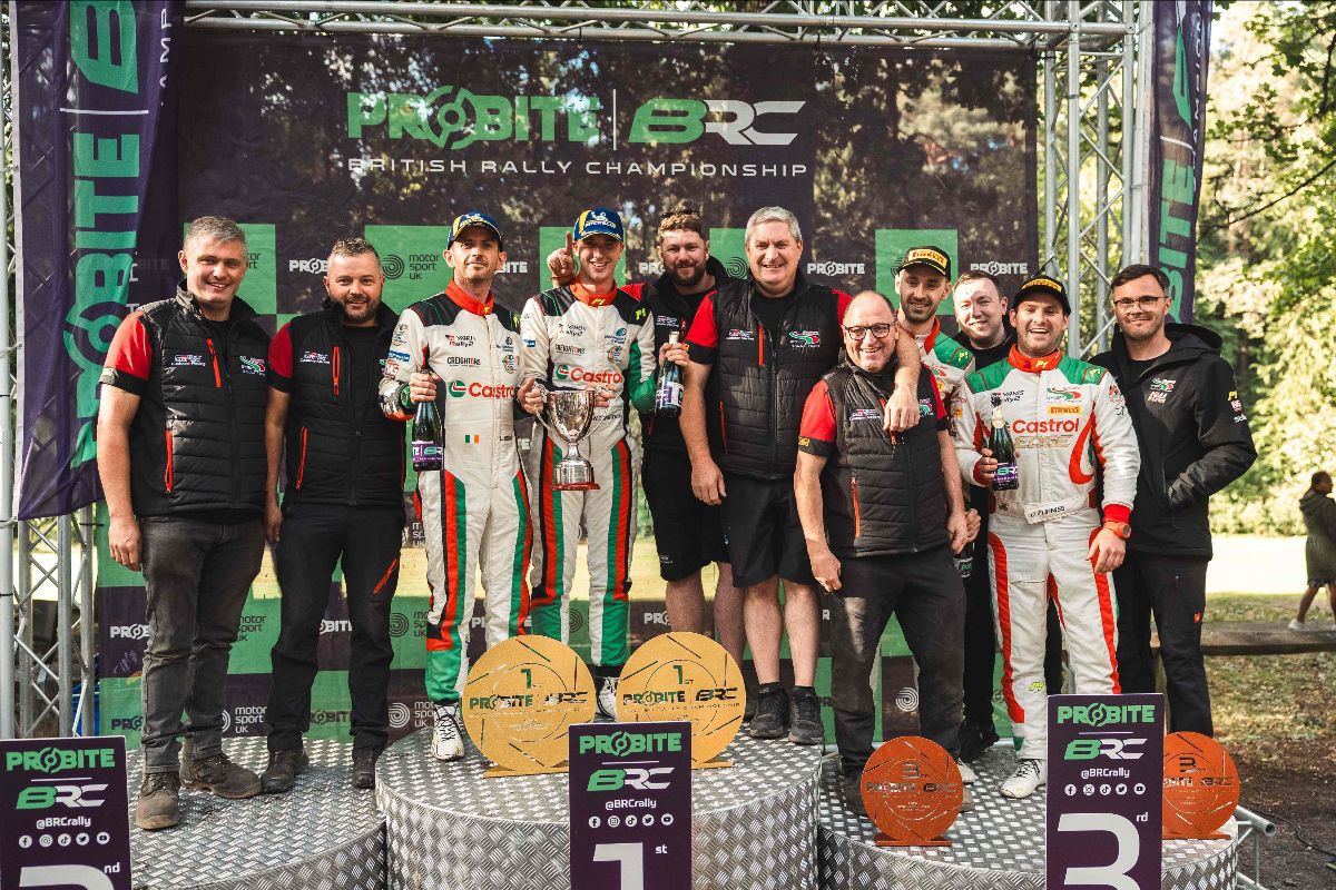 Probite British Rally Championship | Double podium for the Castrol MEM ...